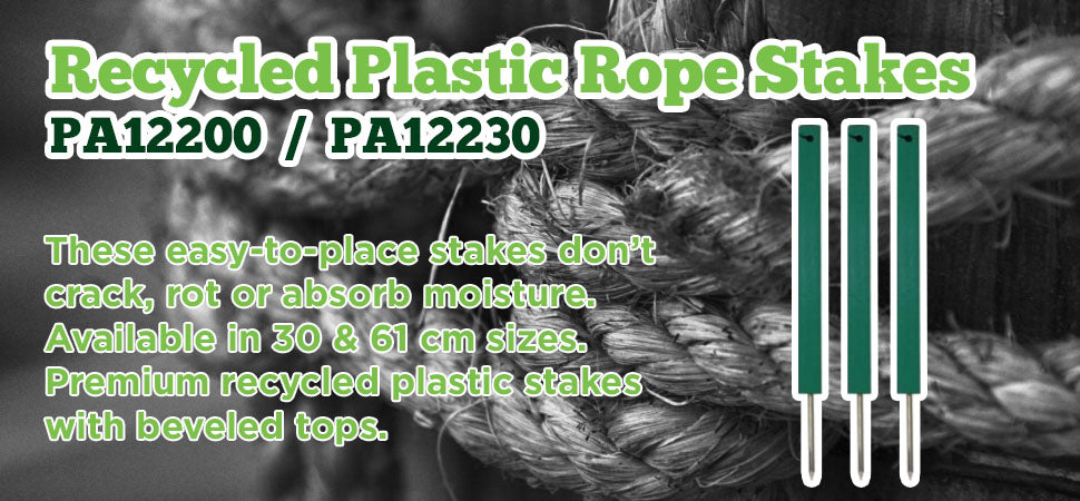 Recycled Plastic Rope Stakes