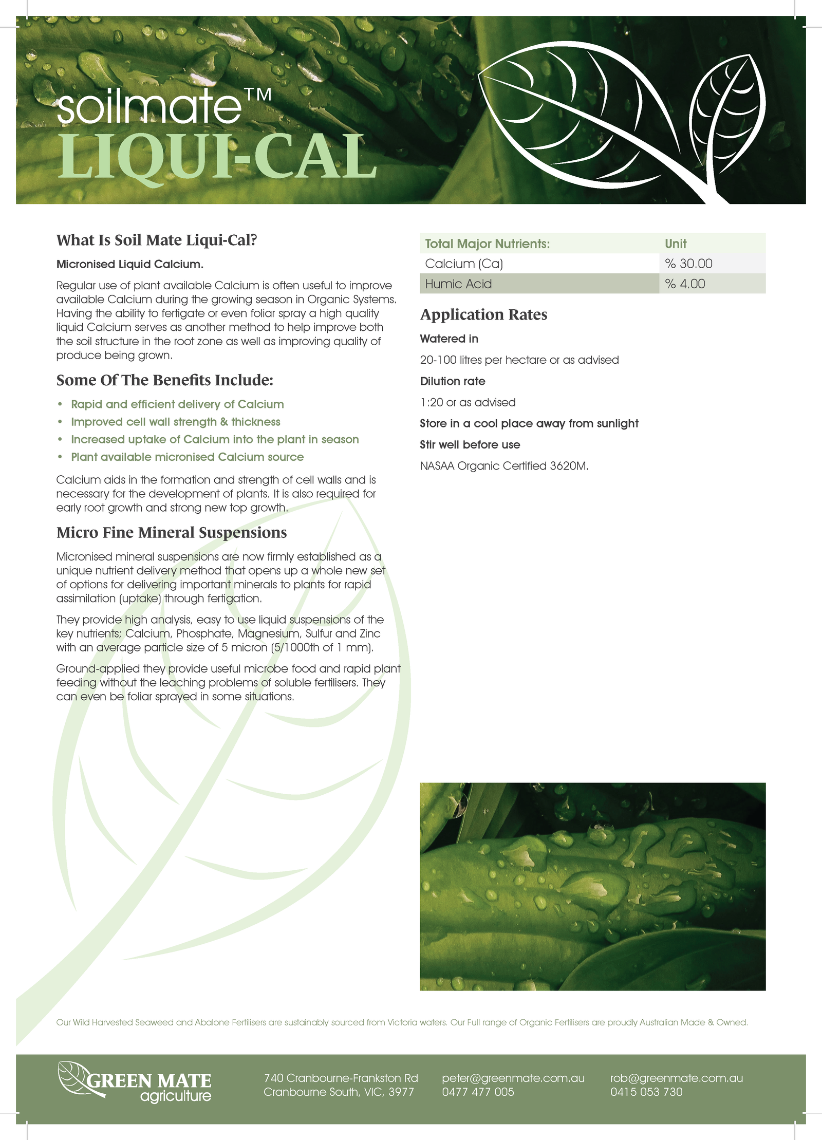 Soil Mate Liqui-Cal